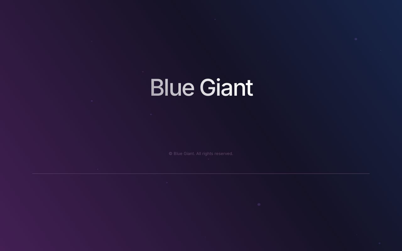 Blue Giant